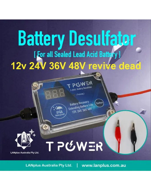 T power Desulfator Clip Type