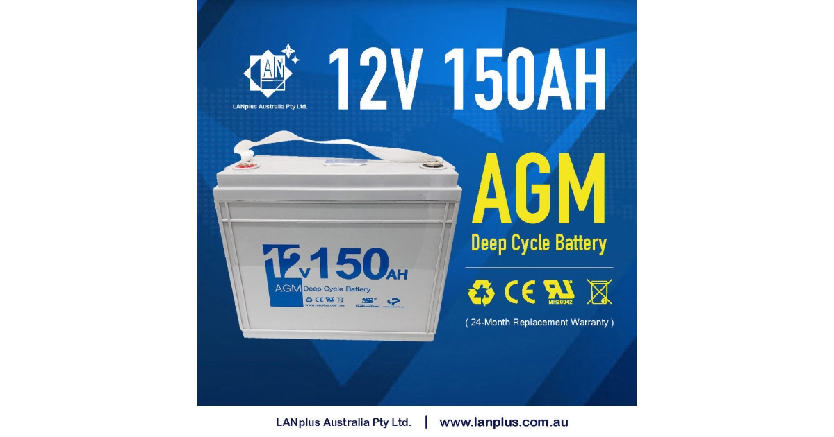 SunStone Power 12V 150AH AGM DEEP CYCLE BATTERY