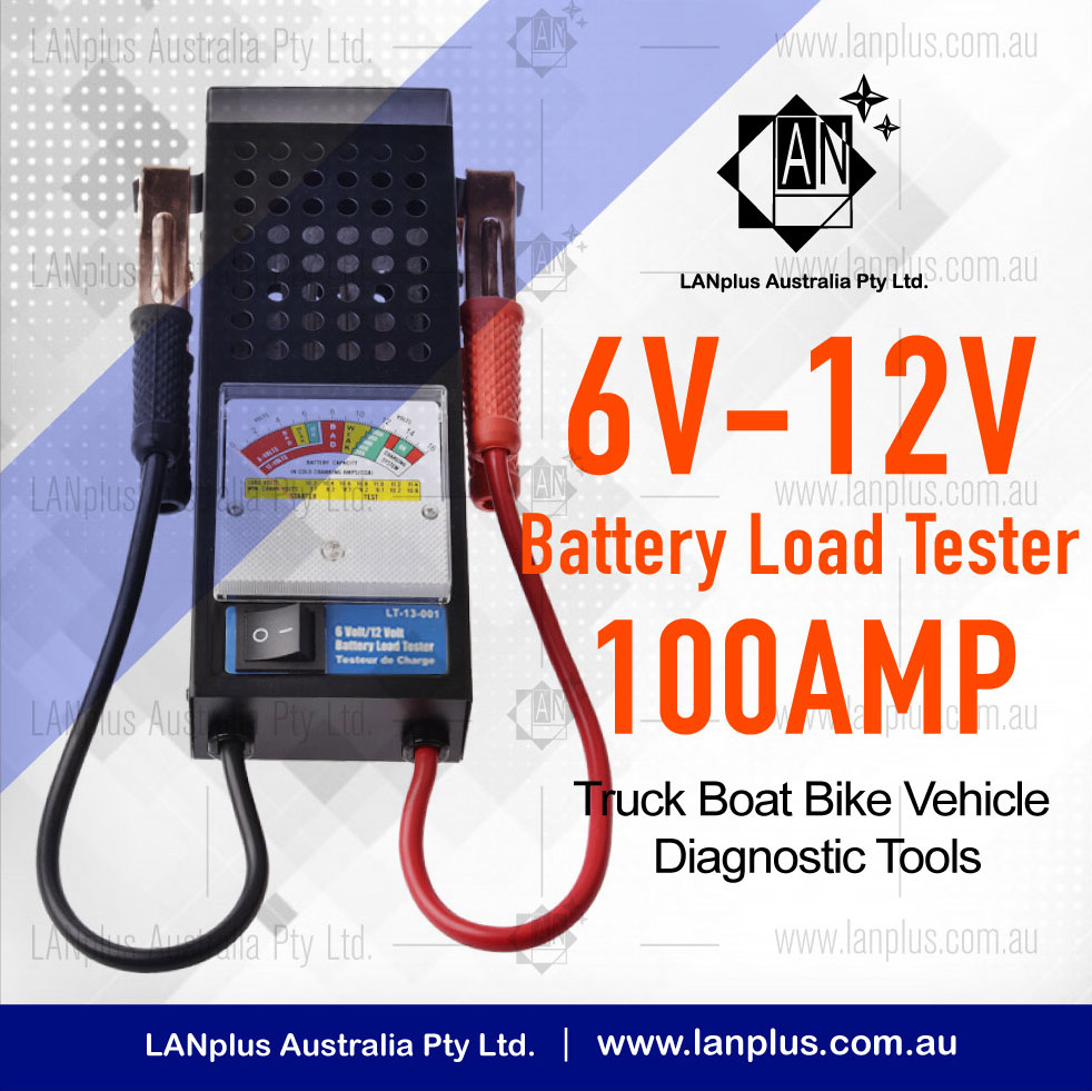 6V 12V Battery Load Tester