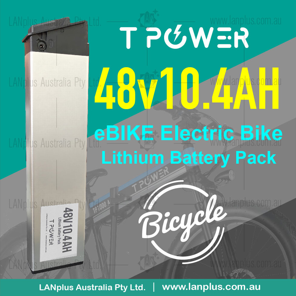 48V10.4Ah Tpower (Silver)_ No charger!!!
